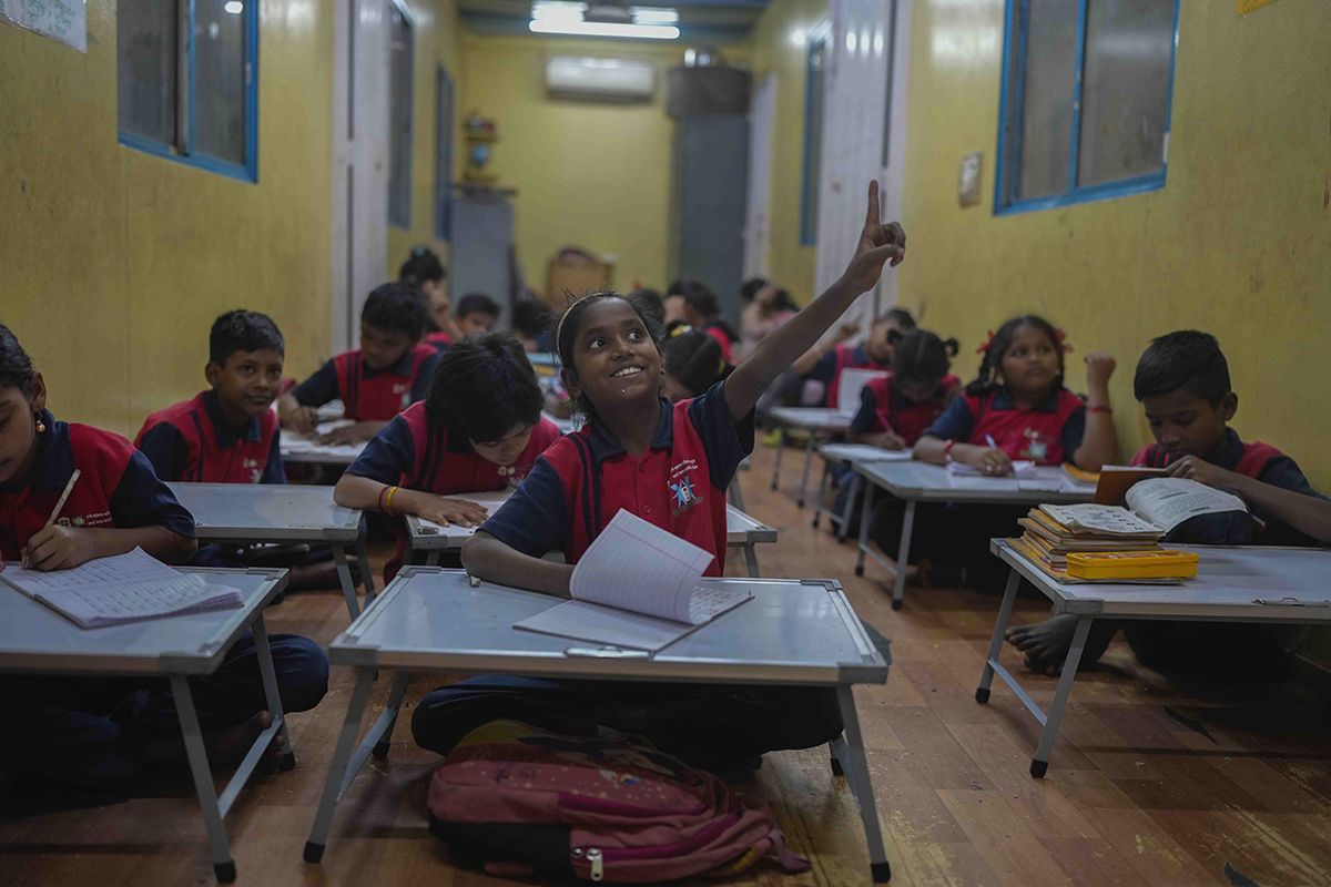 A School under an Overpass | God's World News