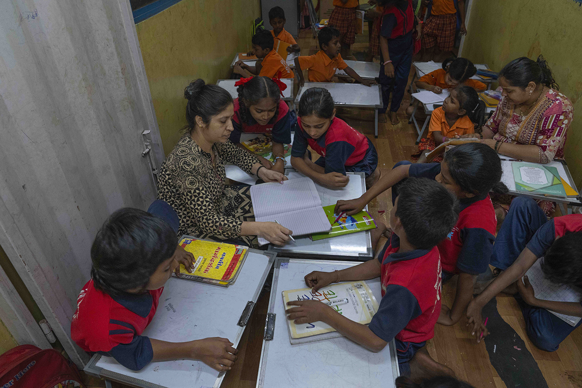 A School under an Overpass | God's World News