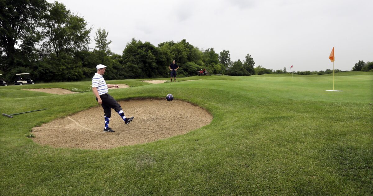 Why are soccer balls on a golf course? | God's World News