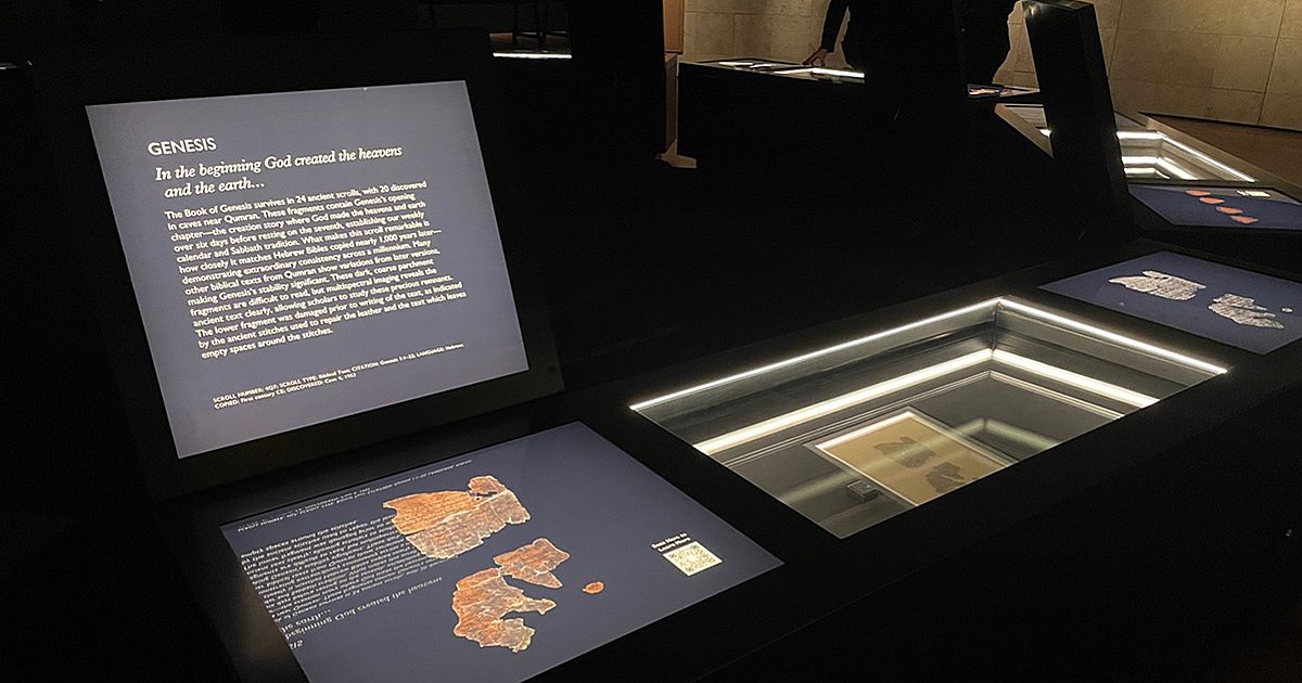 Dead Sea Scrolls on Display | God's World News