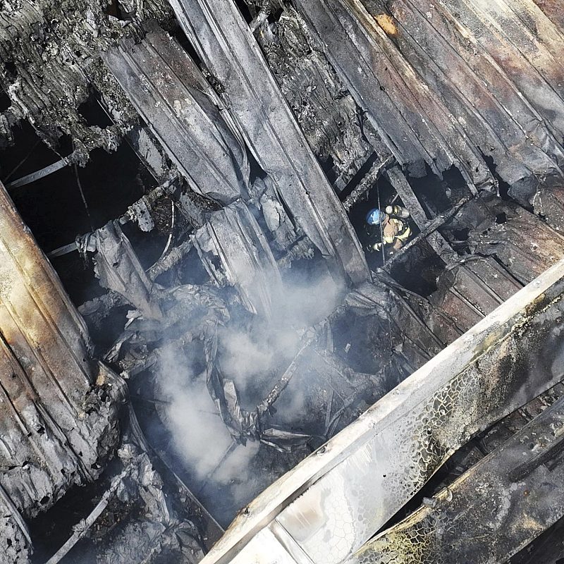 Battery Factory Fire | God's World News